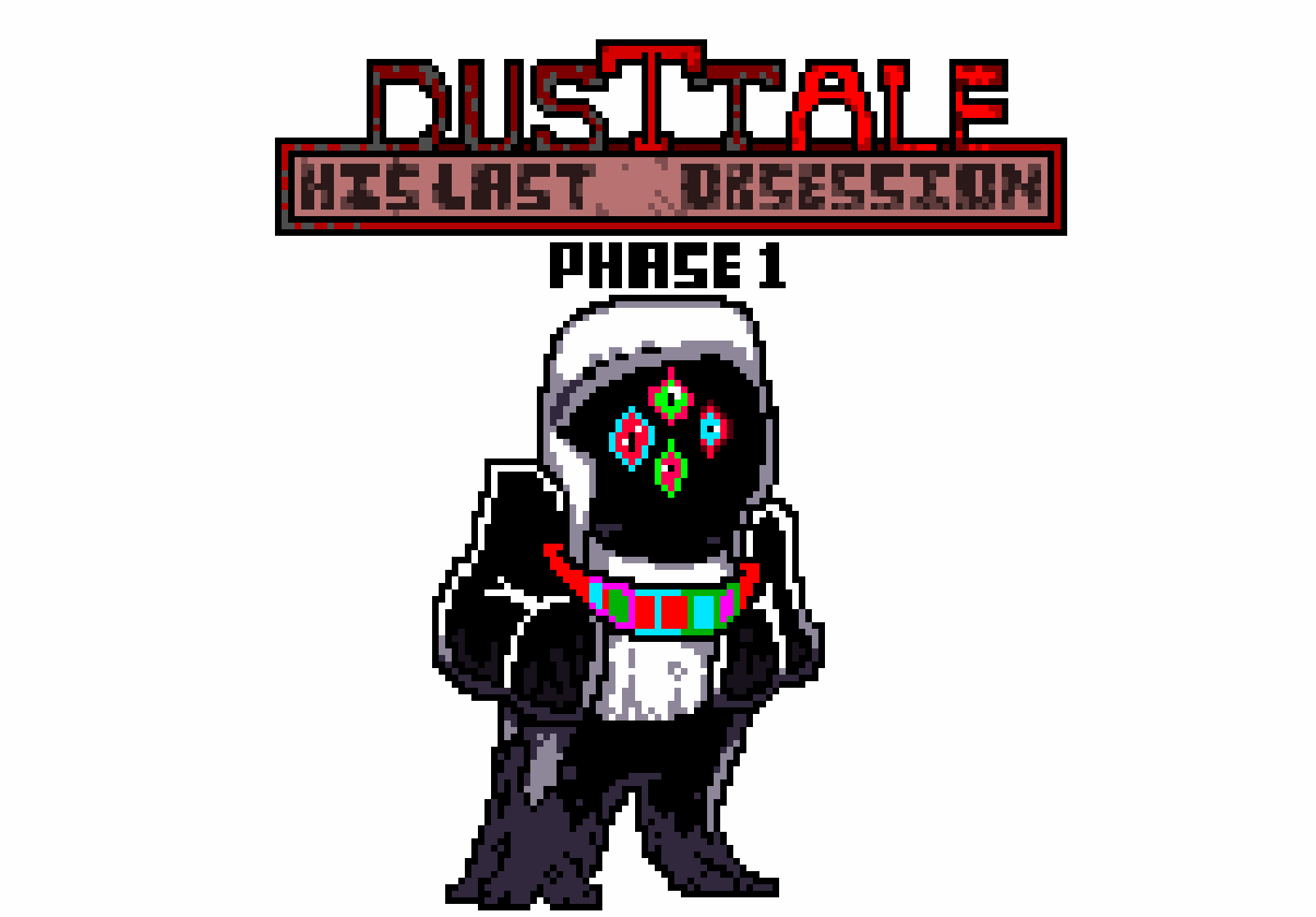 Pixilart - Dusttale His Last Obsession sprites by Sussysans