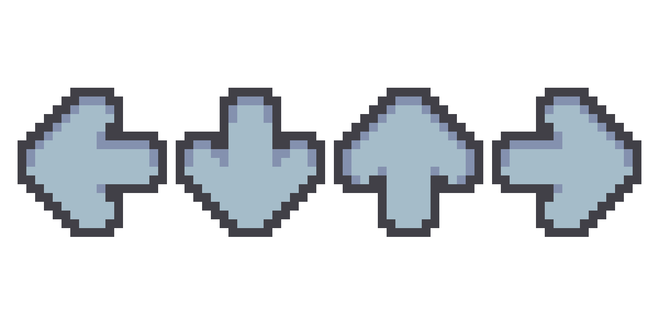 Pixilart - FNF Vs. Minecraft Mob Arrows by MoriTheDragon