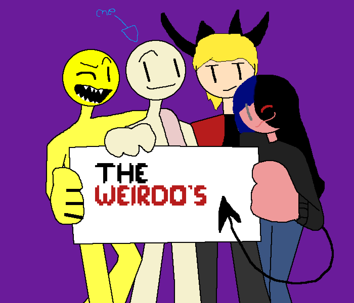 Pixilart - The WeIrDoS by reddarling123
