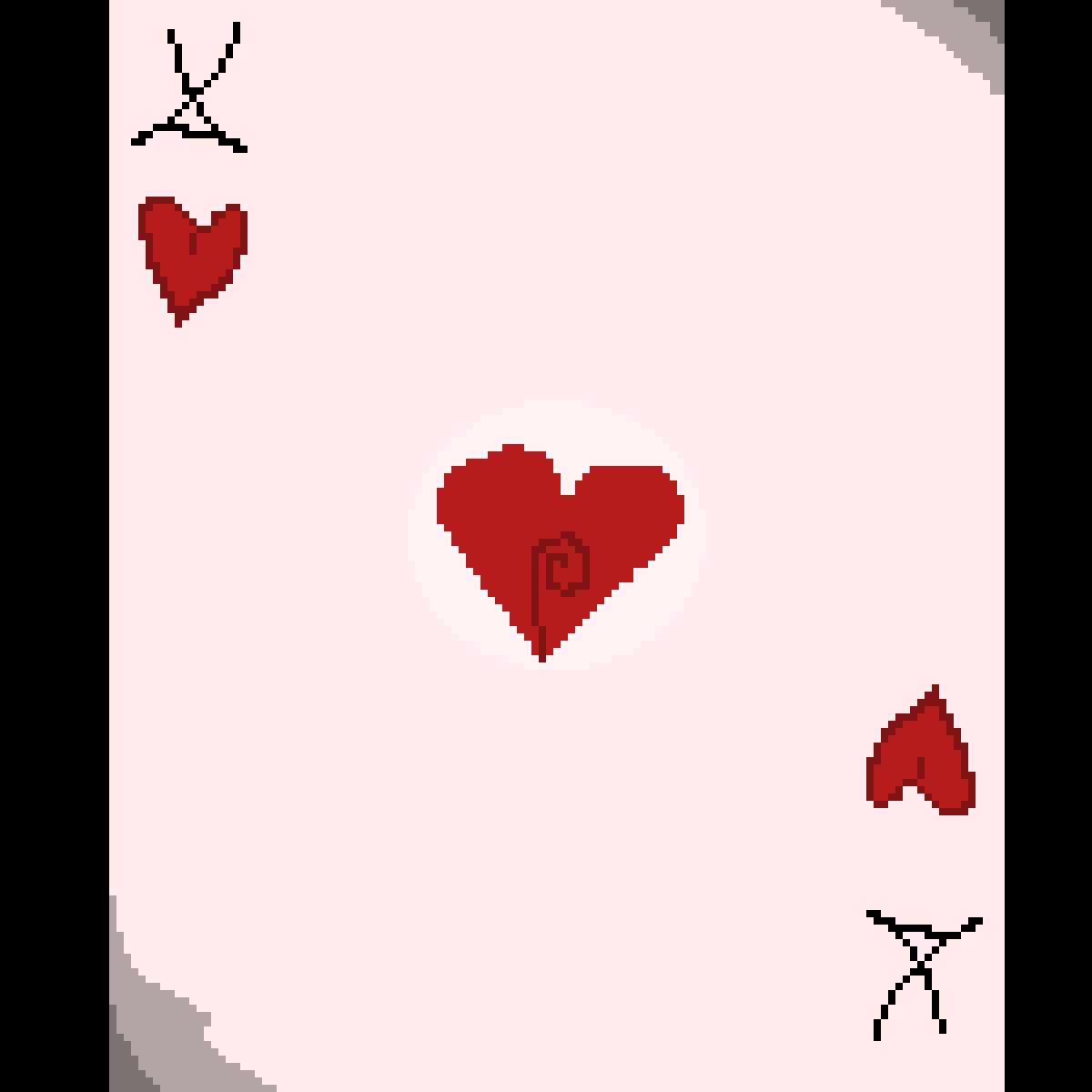 Pixilart - Ace of hearts. by Secondsonsun