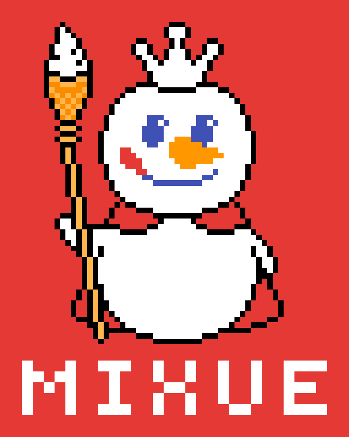 Pixilart - Mixue logo by Jeklin