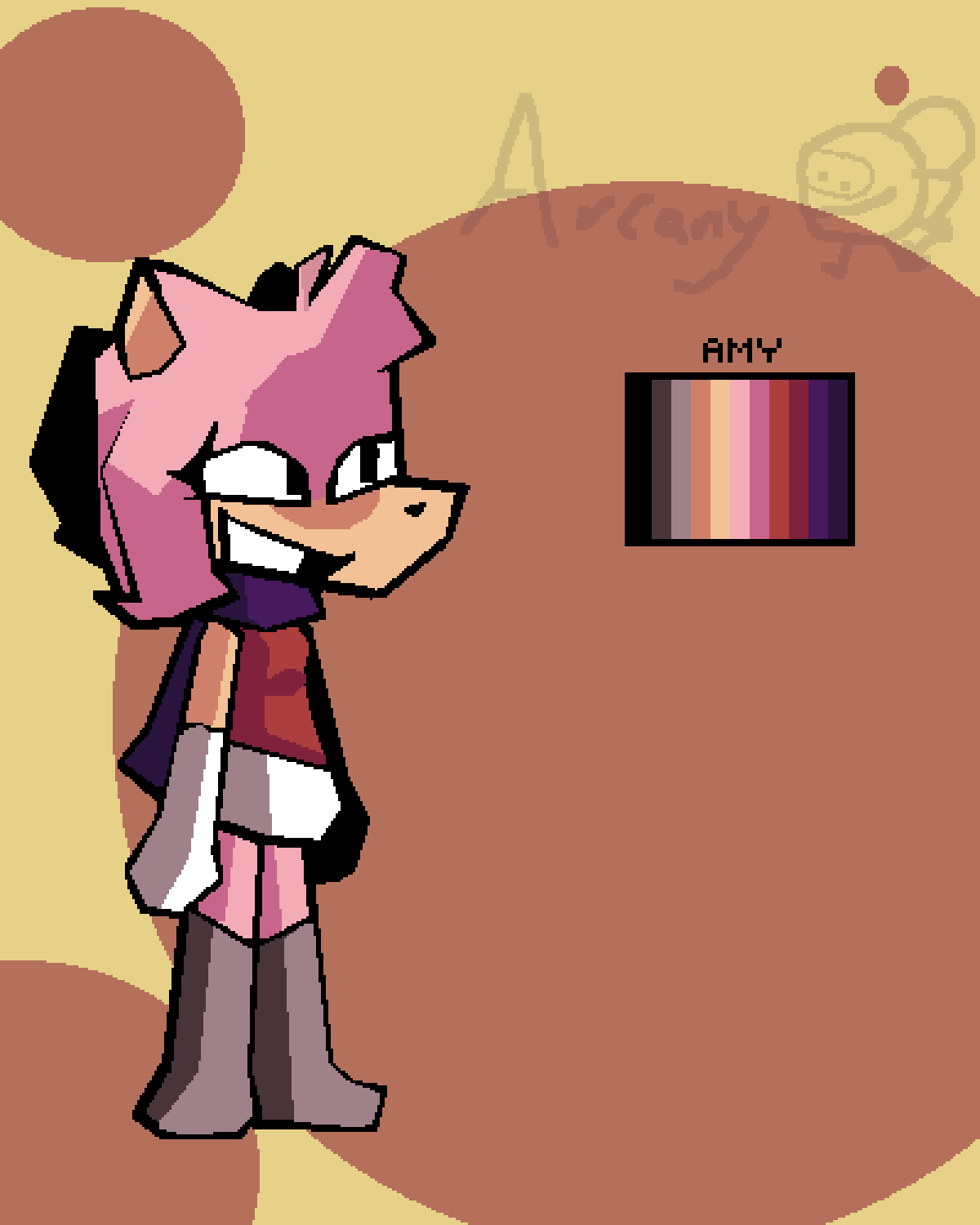 Pixilart - Amy Re-Redesign by Arcany