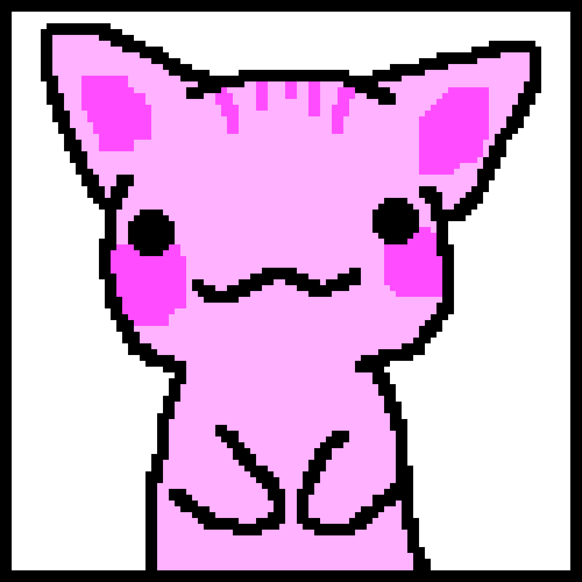 Pixilart - 🐱 HD Licky Cat Base! 👅 by Crimsonteacakes