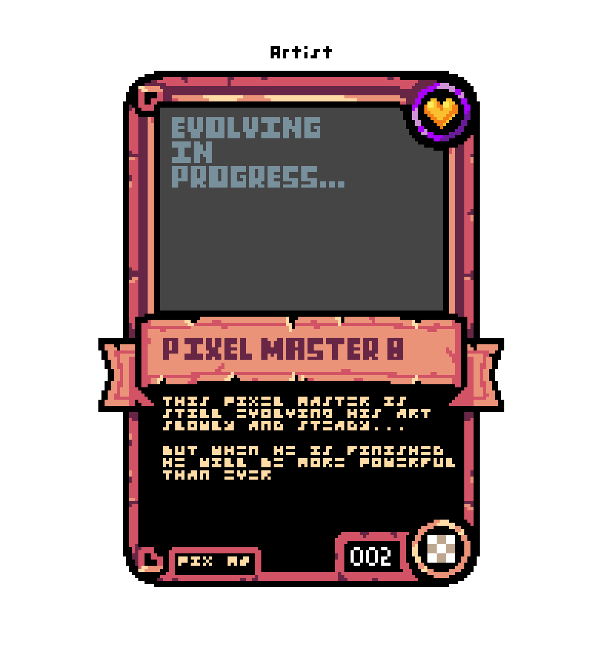 Pixilart - Pixel Master 8 Card by PiXM8
