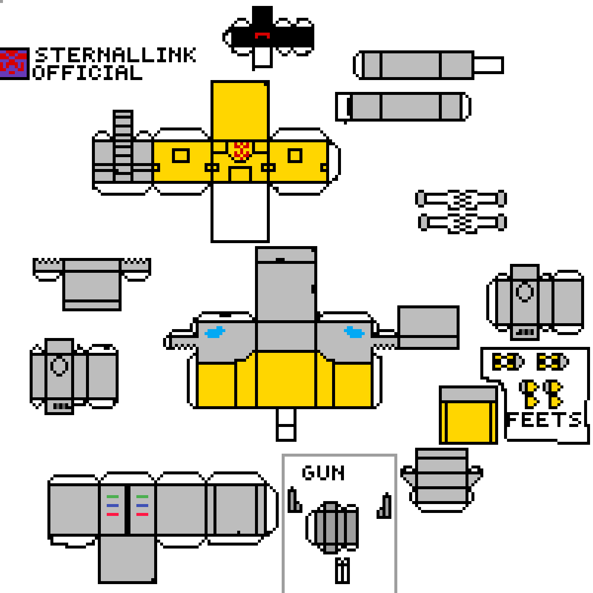 Pixilart - grmlock g1 papercraft by papercraftworld
