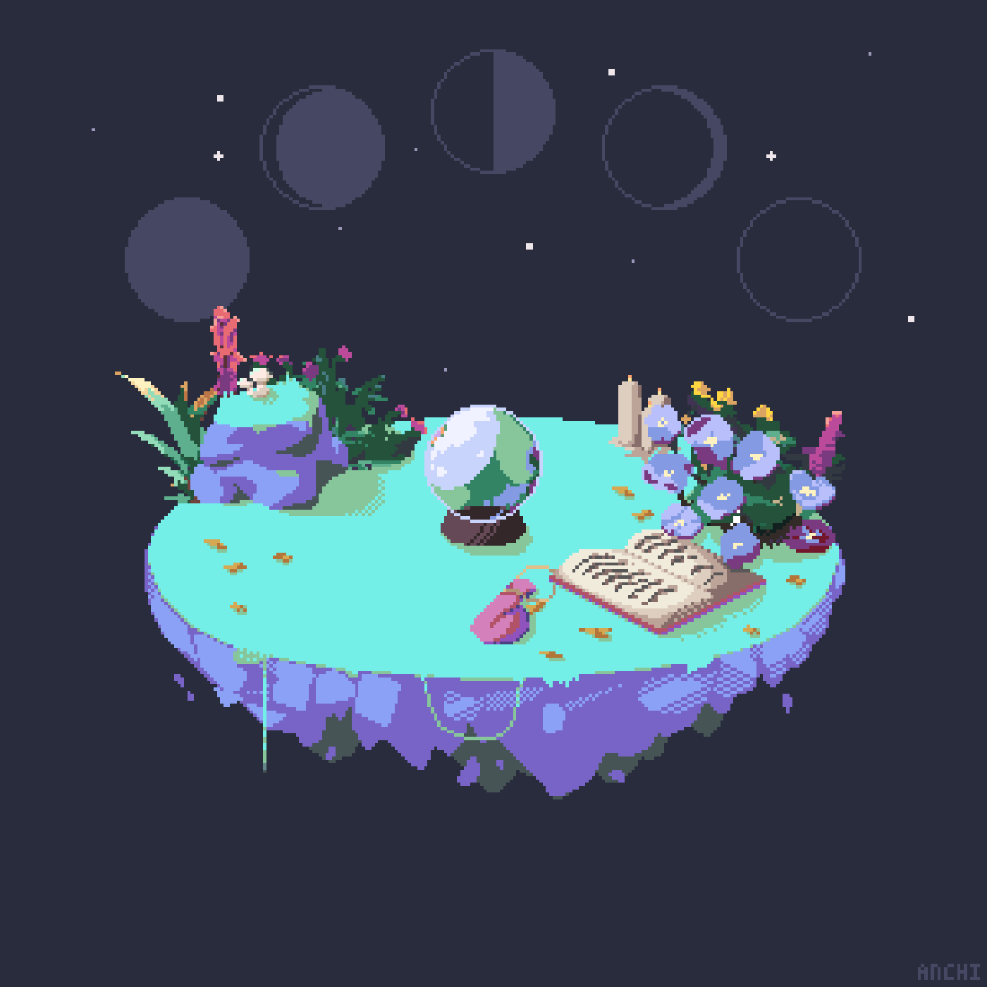 Pixilart - Garden of Magic by Anchimayen