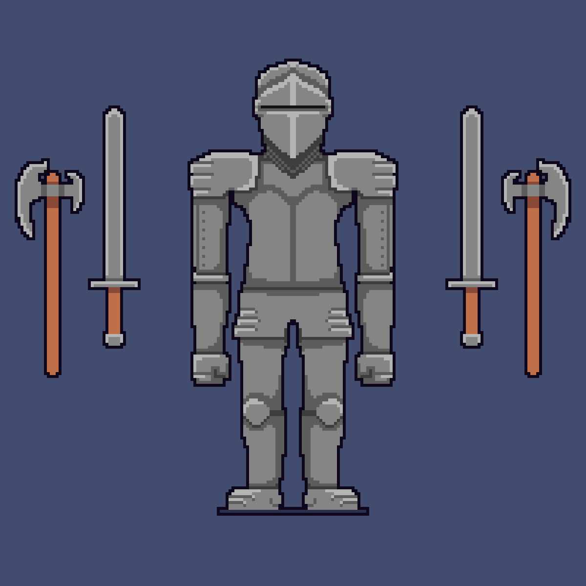 Pixilart - Banished knight by Hitmaster