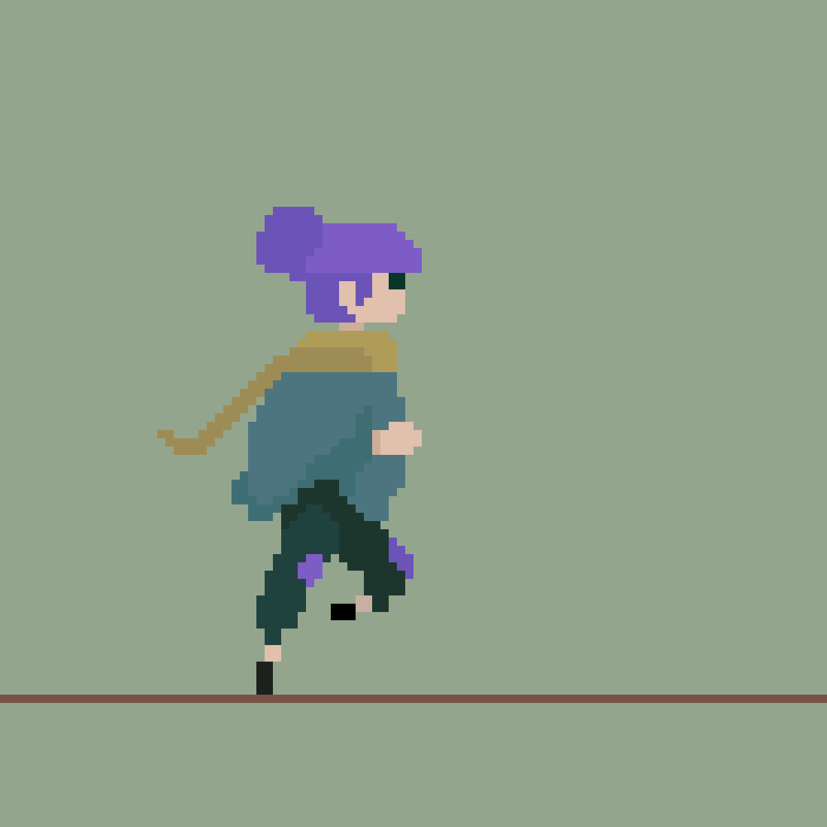 Pixilart - run animation by Aubsidienne