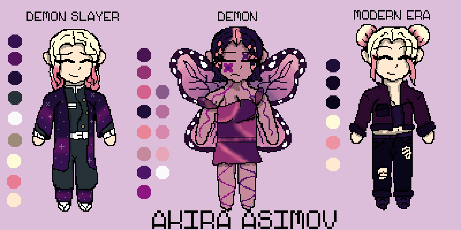 Pixilart - OC references by W3irdChi1d