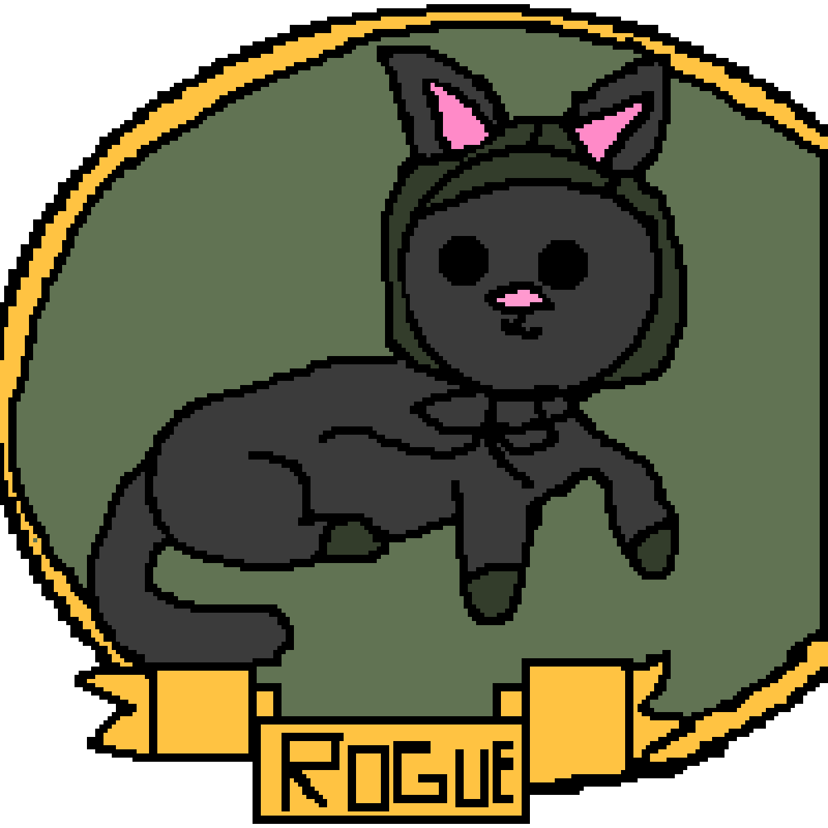 Pixilart - Rogue Cat by CatLoverLove