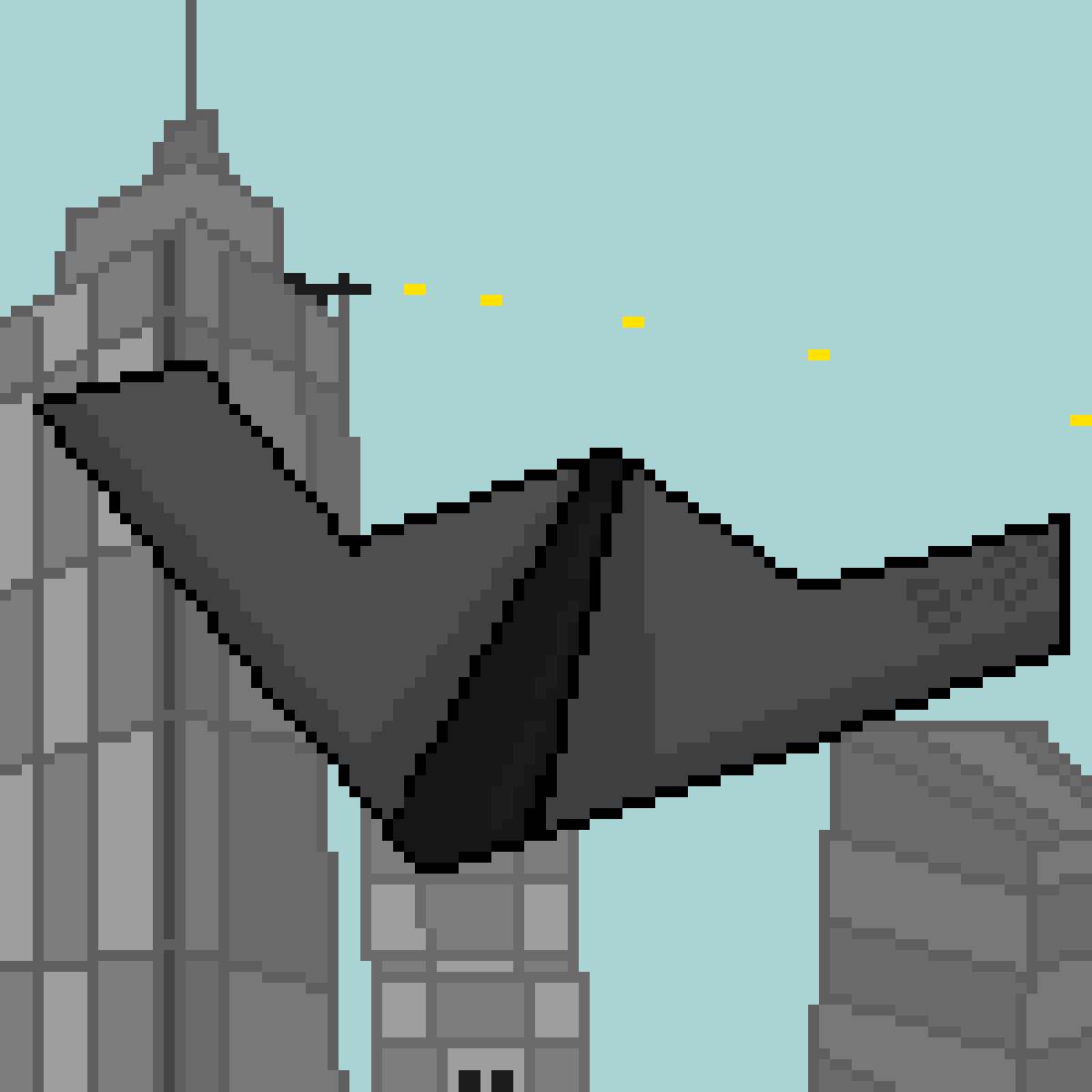 Pixilart - B21 Stealth Bomber by Sawaw