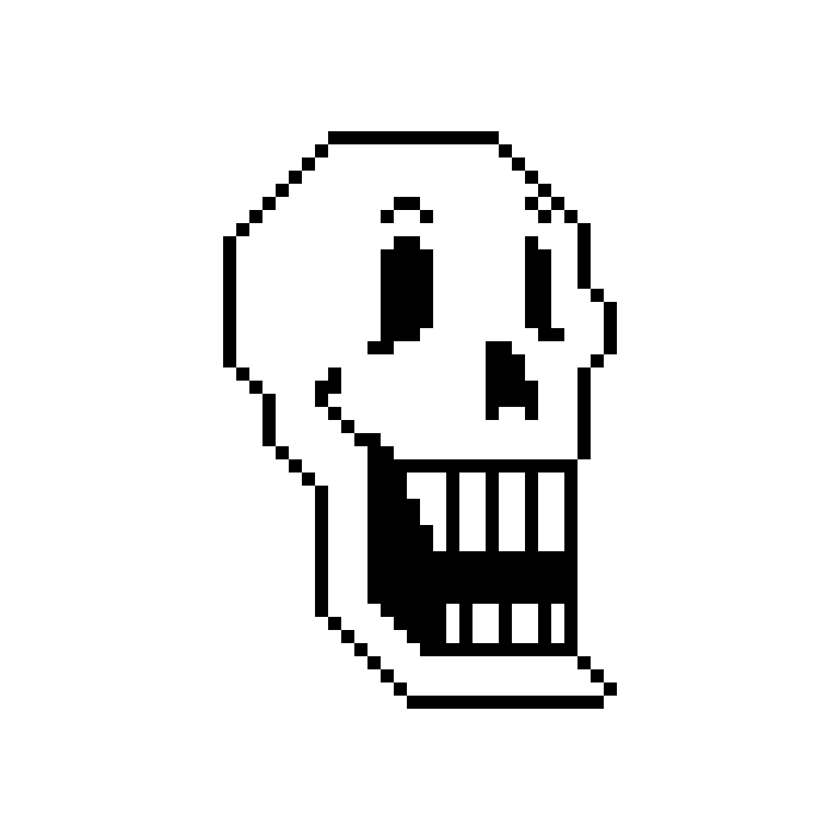 Pixilart - Papyrus Dialogue Sprite Base by UndertaleBases