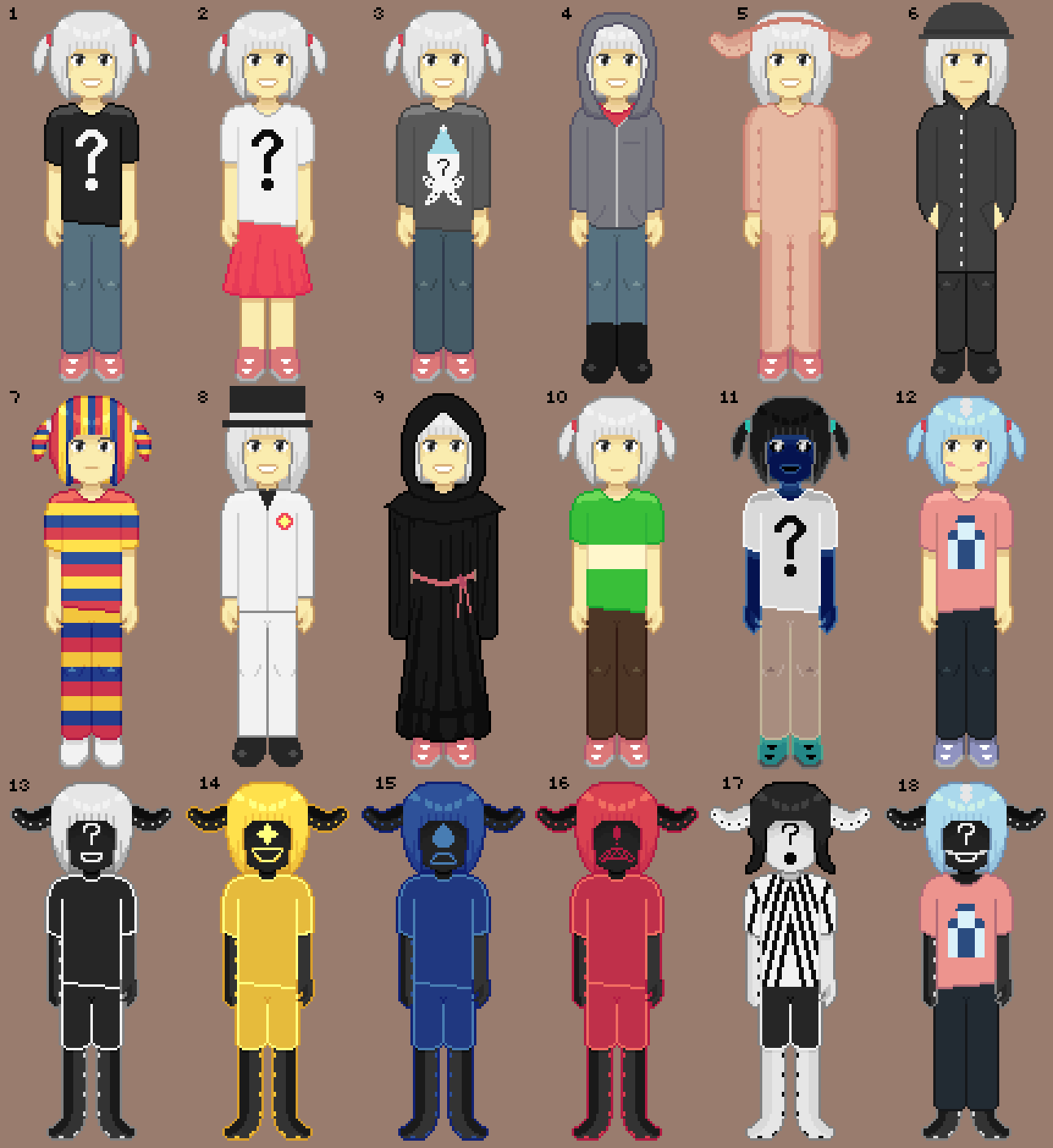 Pixel Art of Omori characters (Help!) - TKOY - OMORI (Video Game ...