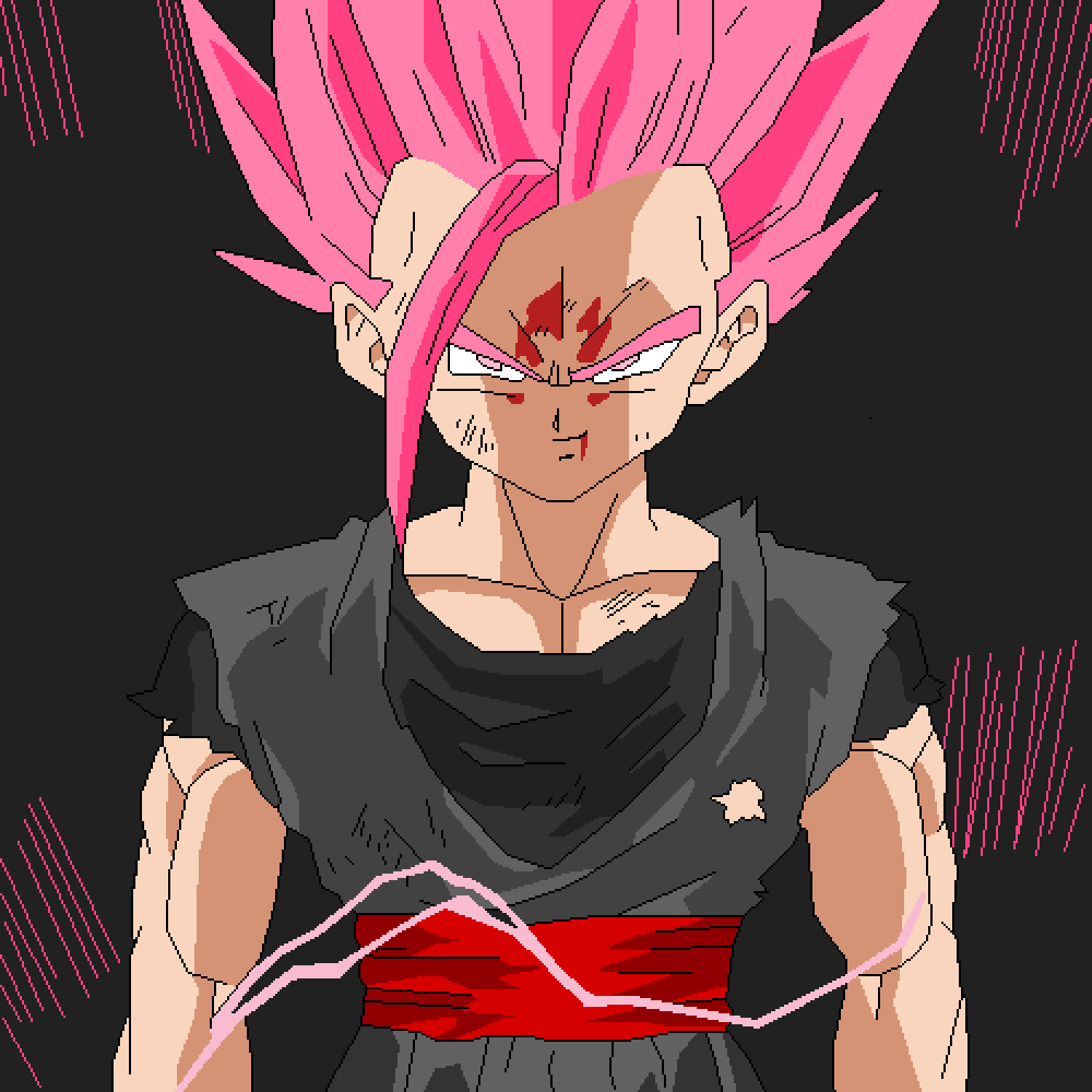 Pixilart - Gohan Black SSJR2 by swordmenZoro