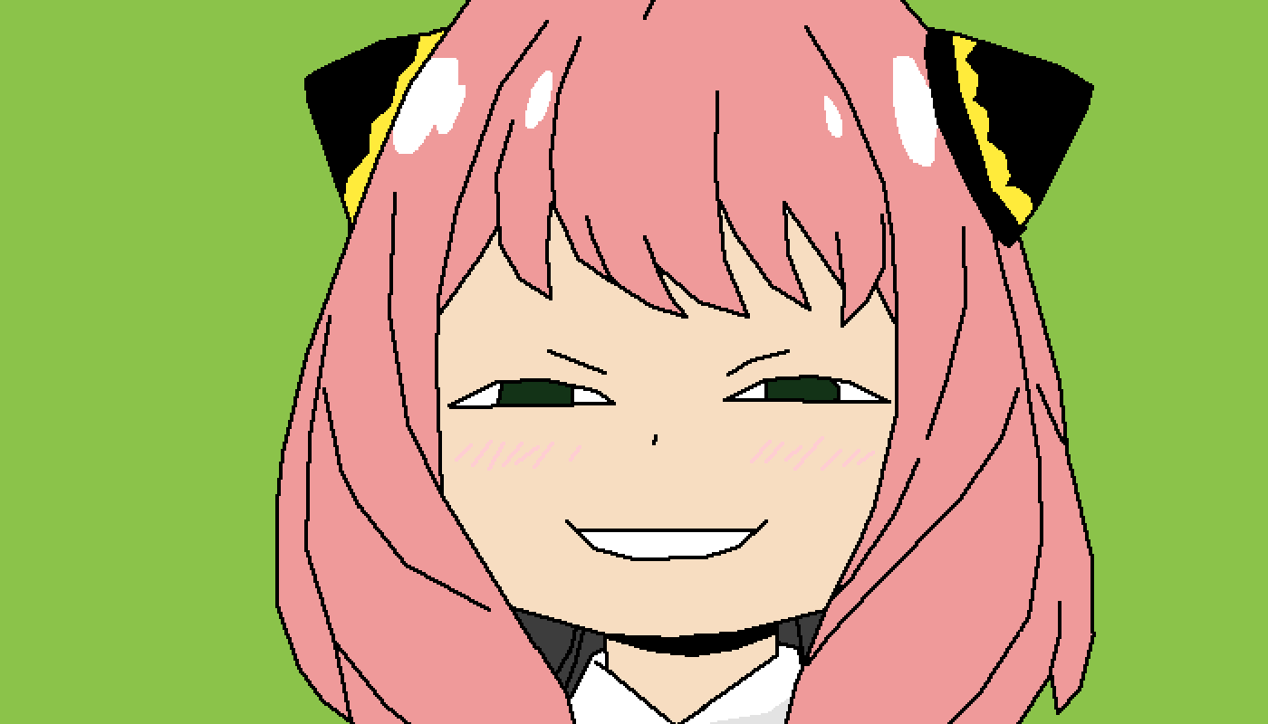 Editing Anya Forger Base - Free online pixel art drawing tool - Pixilart