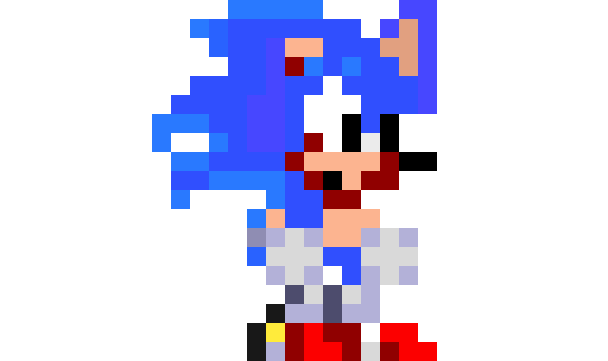 Pixilart - 8 Bit Sonic??? by Sonic-speed
