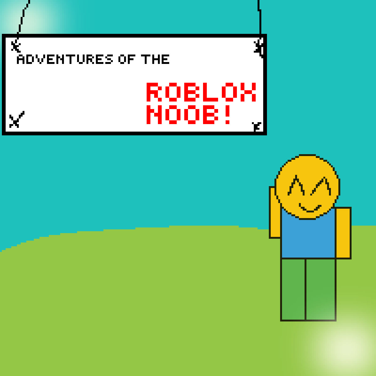 Episode 1 - Adventures of a roblox noob - Pixilart Comics