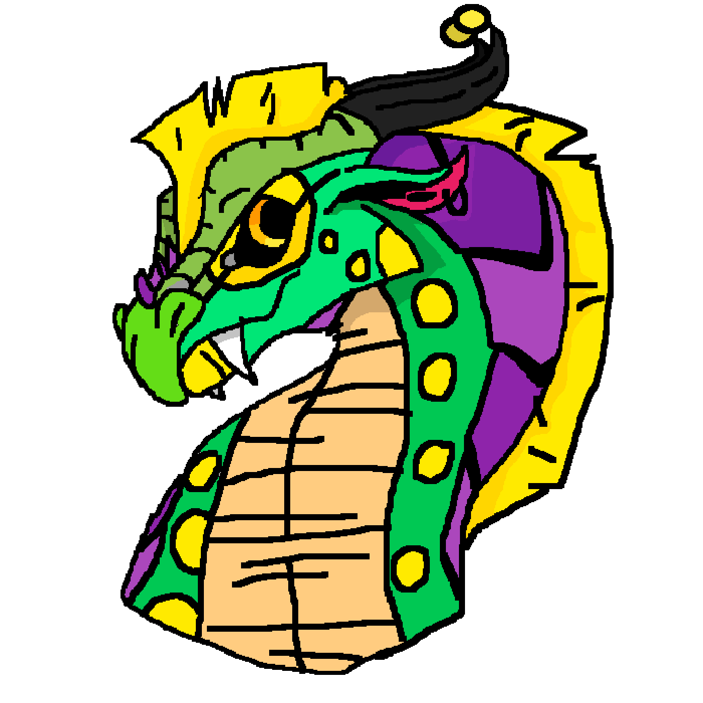 Pixilart - Sand-Rain Hybrid Base by Cinicroak