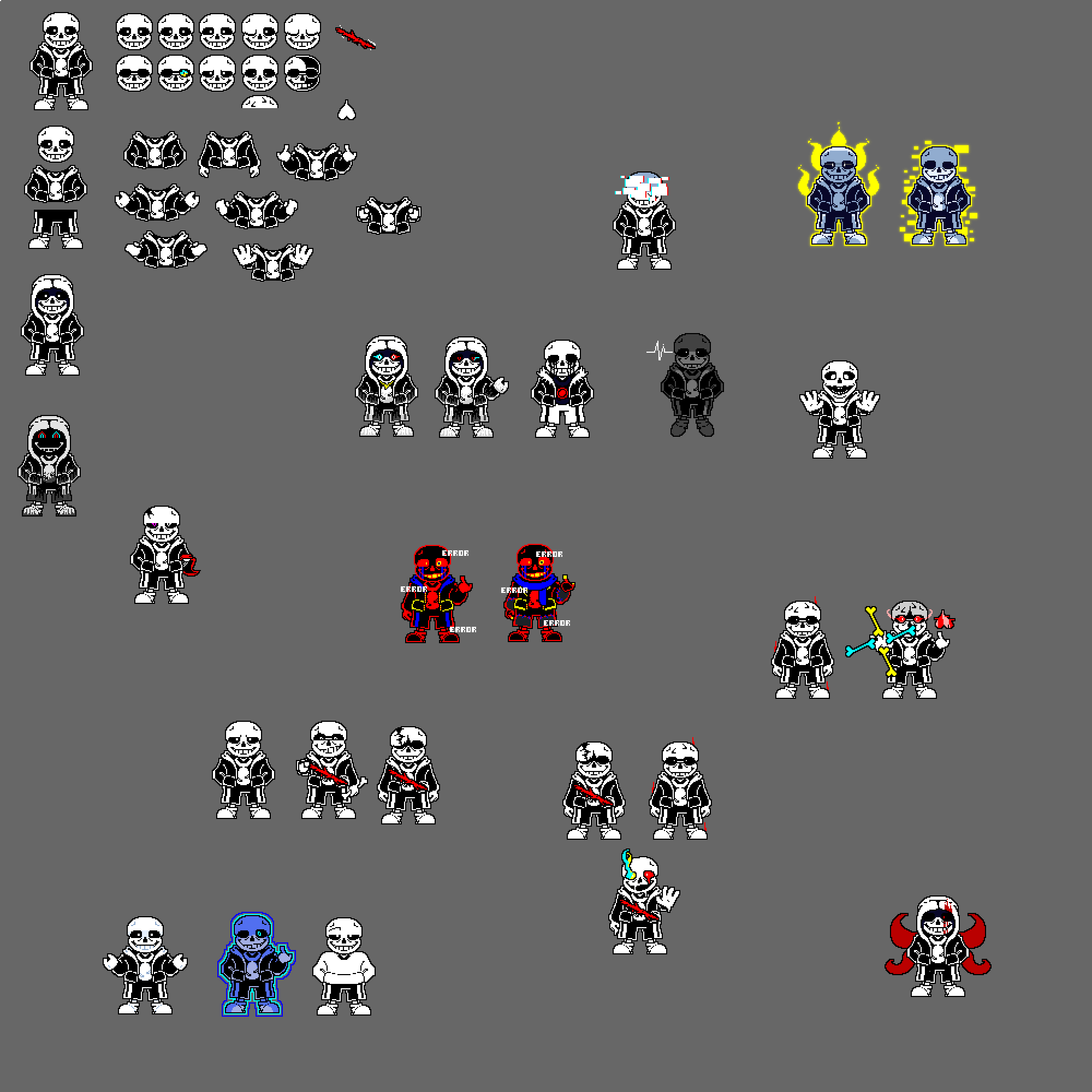 Pixilart - Sans V3.5 by CaSualSmAshy