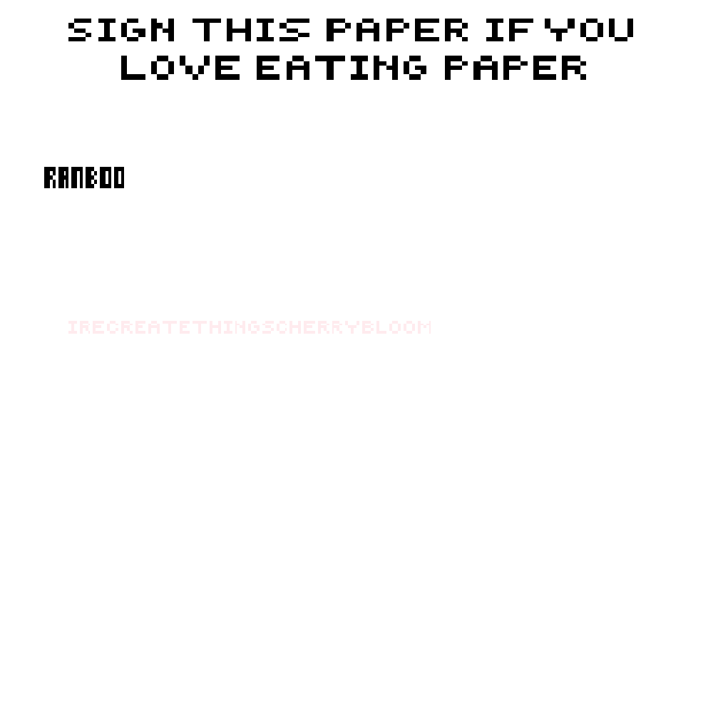 Pixilart - PAPER EATERS by CherryBloom