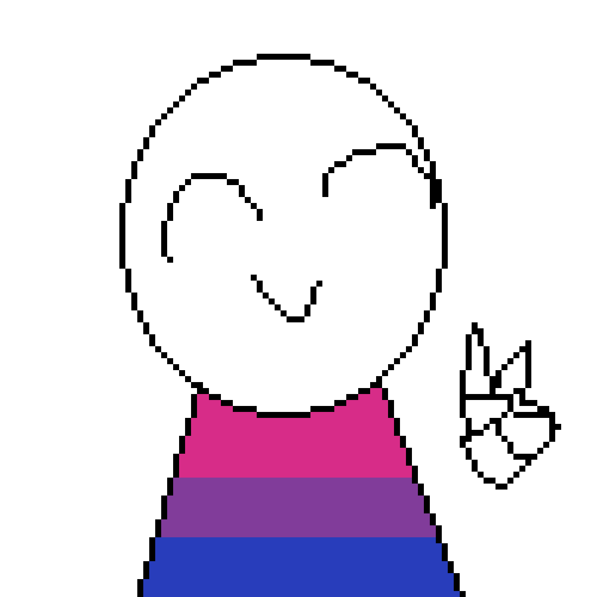Pixilart - Bisexual pride flag base by 627282828Mario