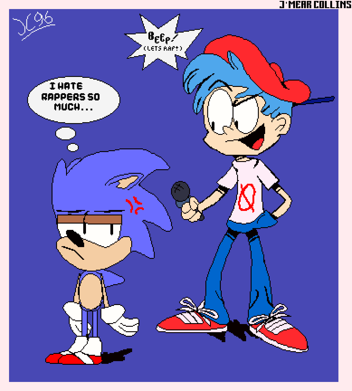 Pixilart - Loud Sonic and BF(Boyfriend) by Jmear-Collins96