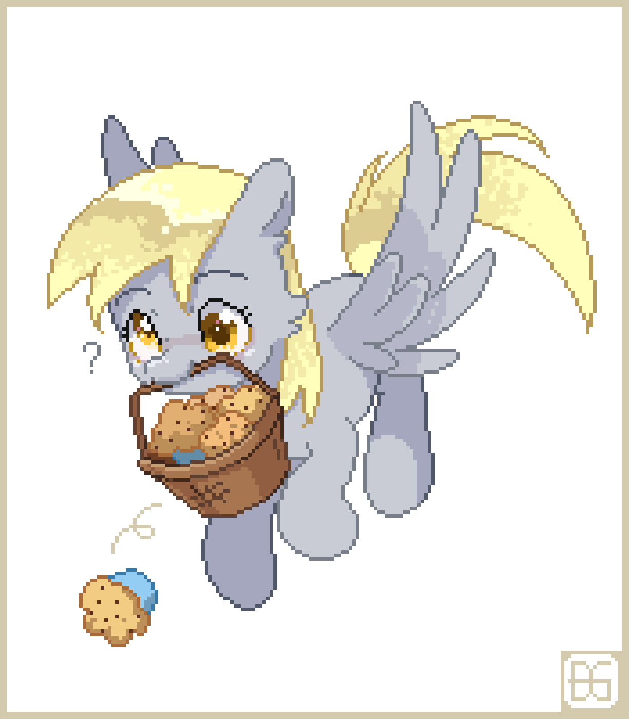 Pixilart - MLP Derpy by D-H-Giang