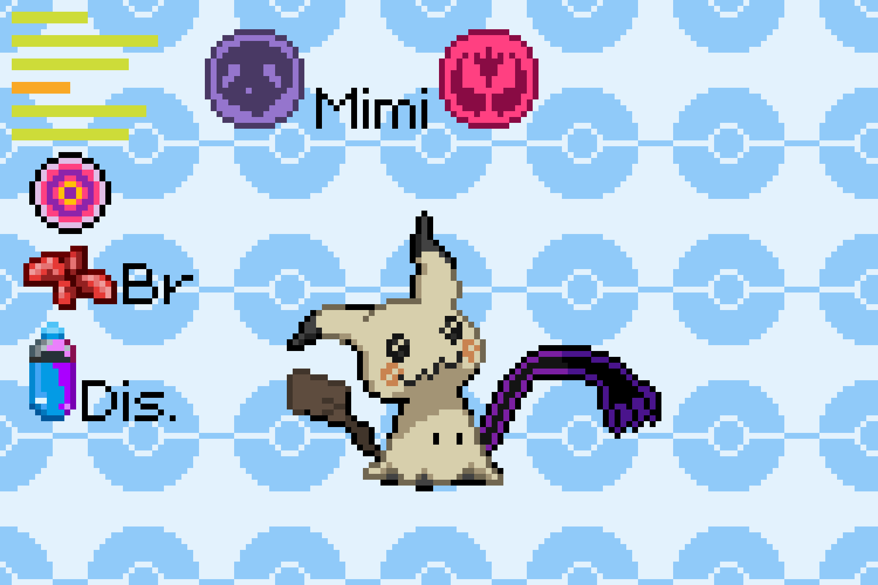 Pixilart - Mimi the Champion, Overwhelming Fury by Cubeboyo