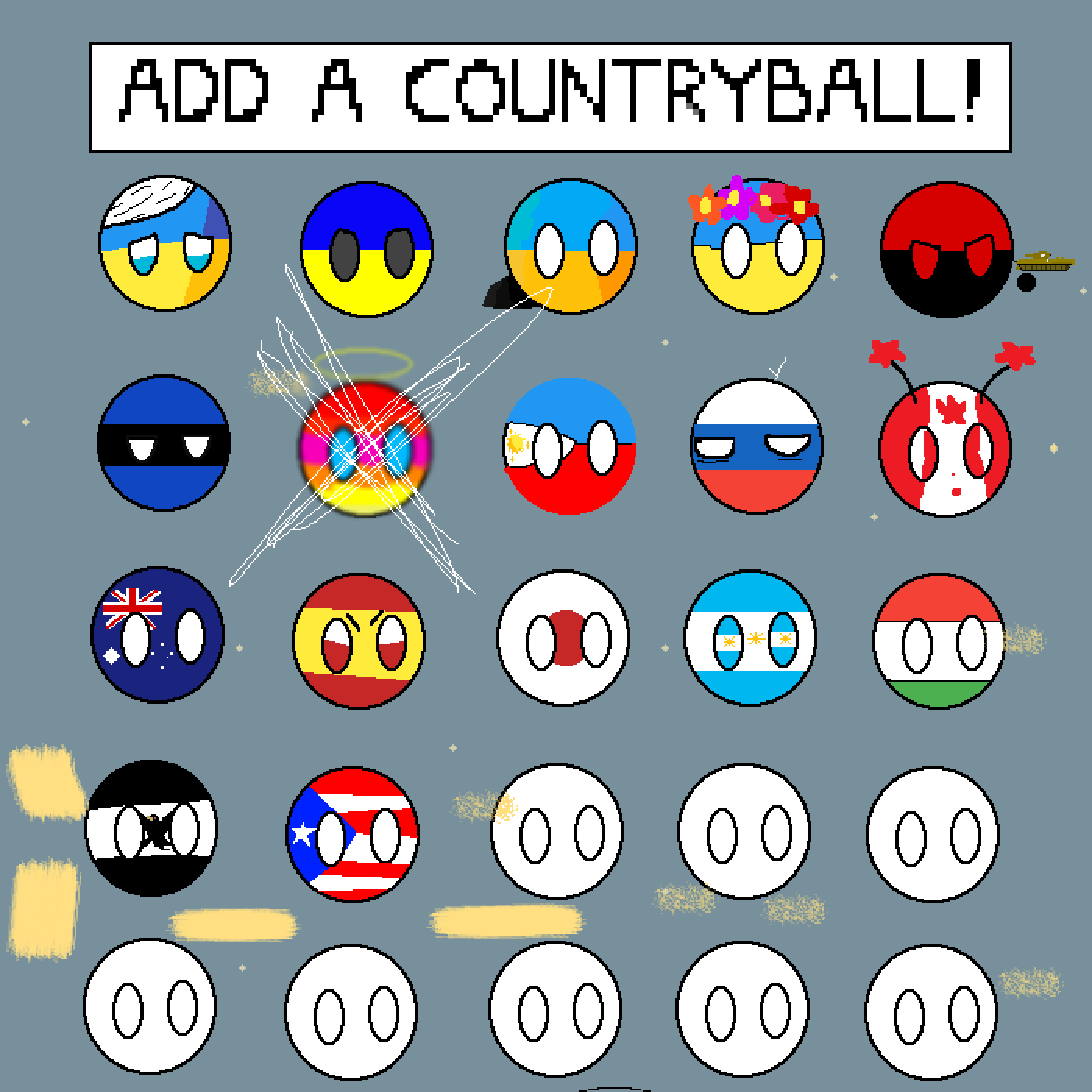 Pixilart - Add a countryball by Mari-paws