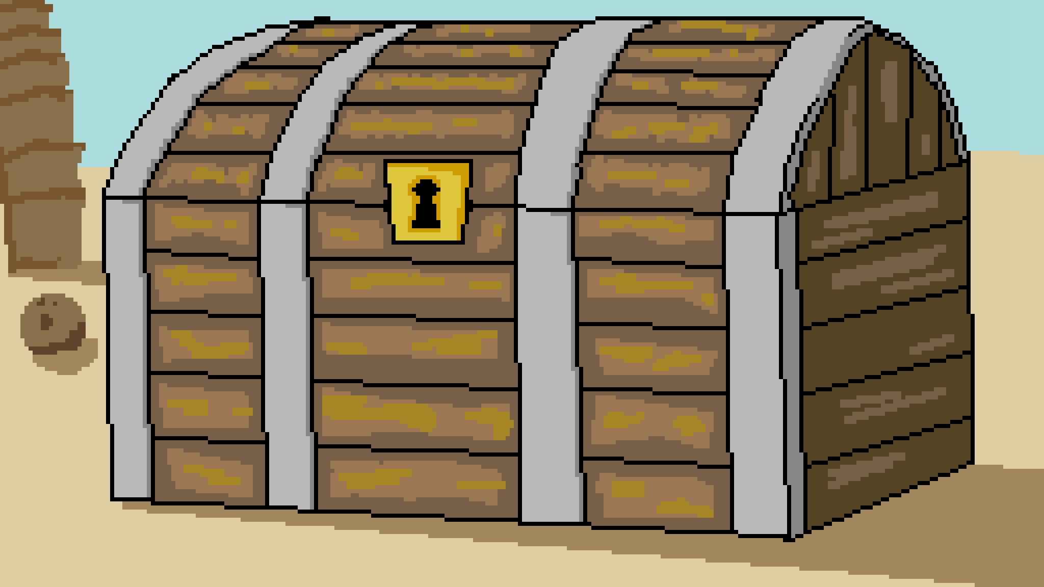 Pixilart - Treasure Chest by TheCarGuy