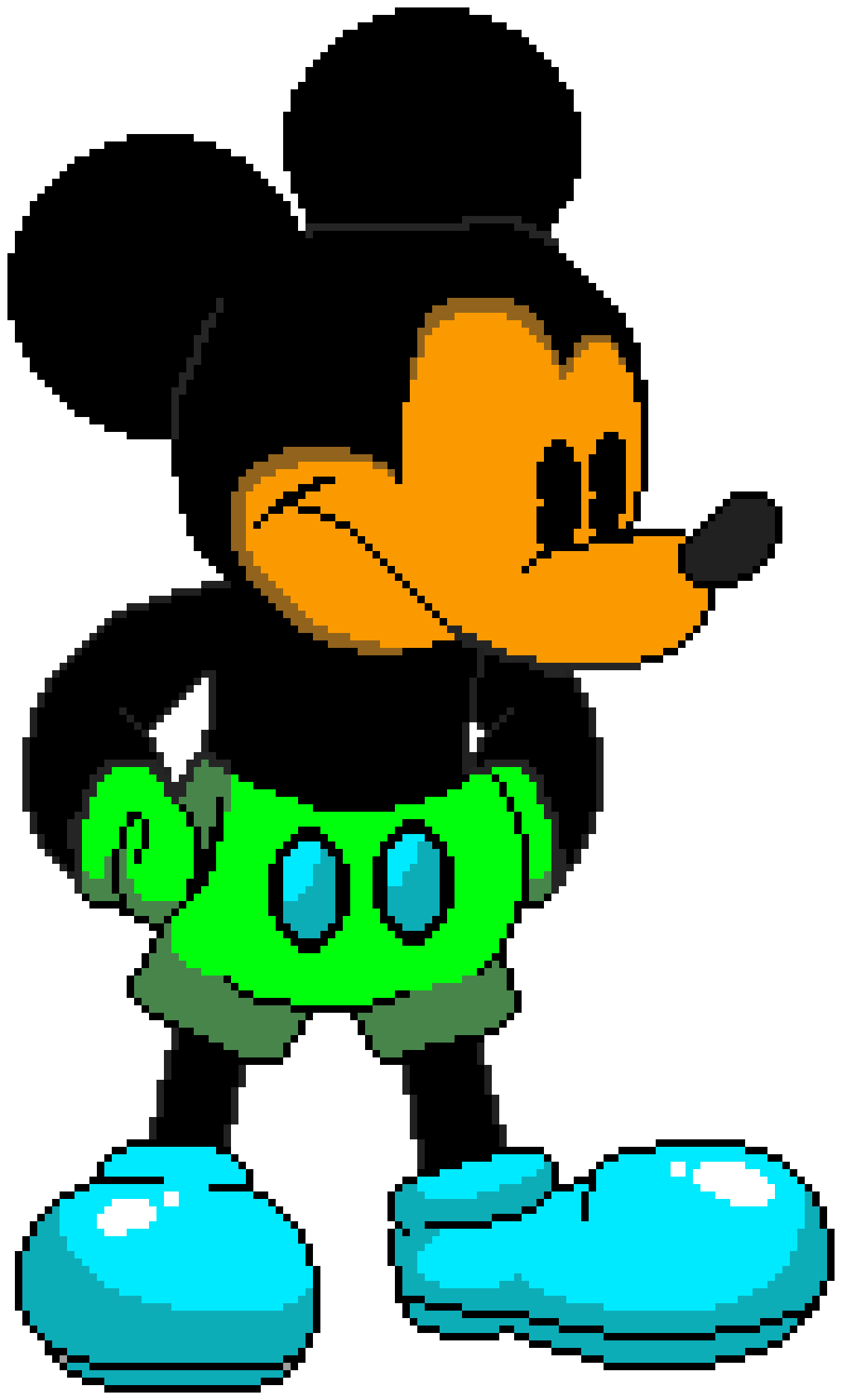 Pixilart - fnf Rickey v cide by Shadway