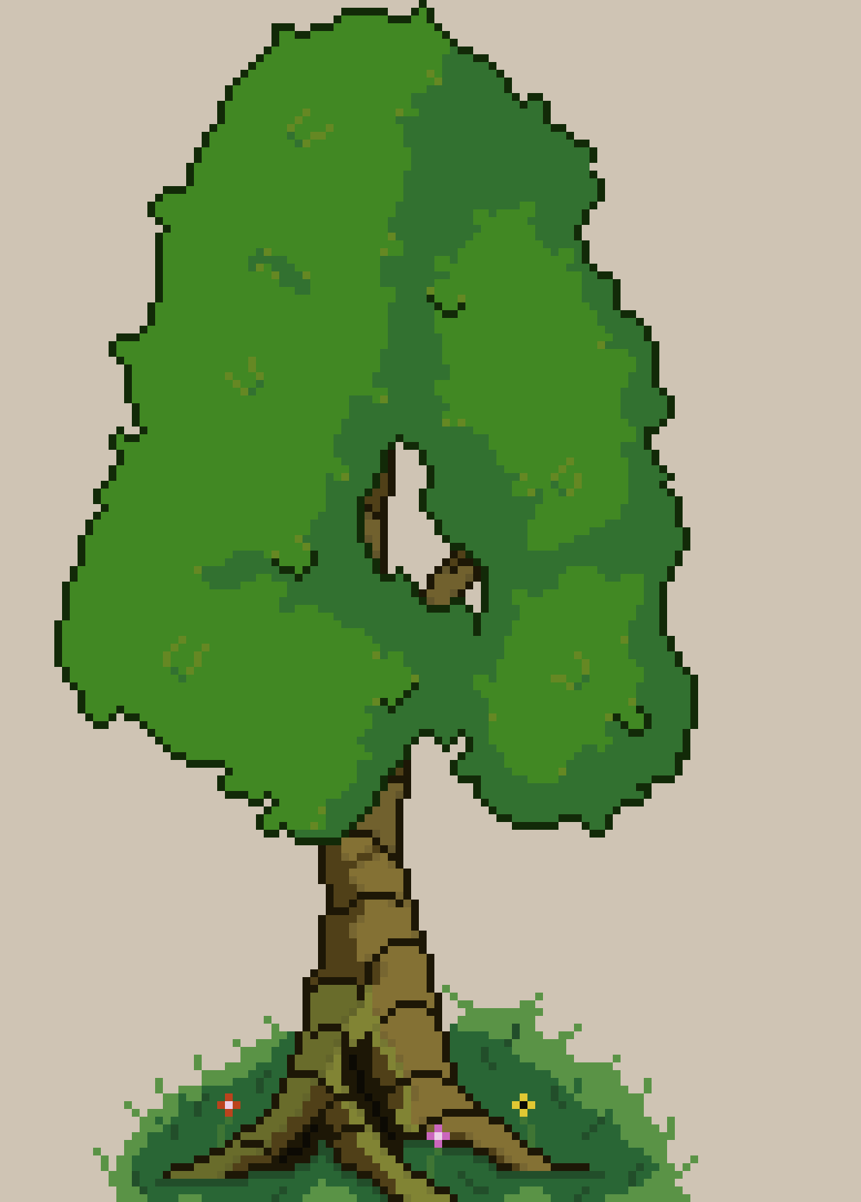 Pixilart - Tree 01 by heph