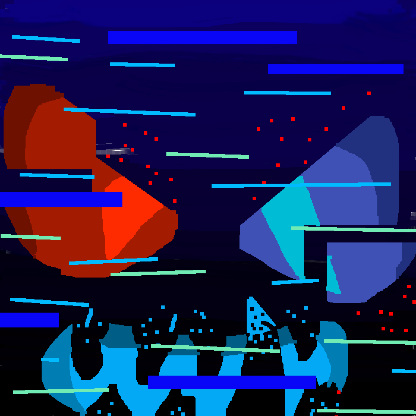 Pixilart - Glitch out Monster 3 by 2ME2