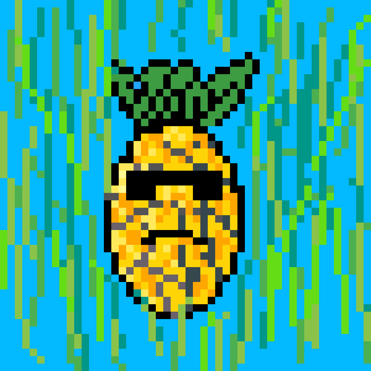 Pixilart - Cool Pineapple (overgrown expansion) by Swish33