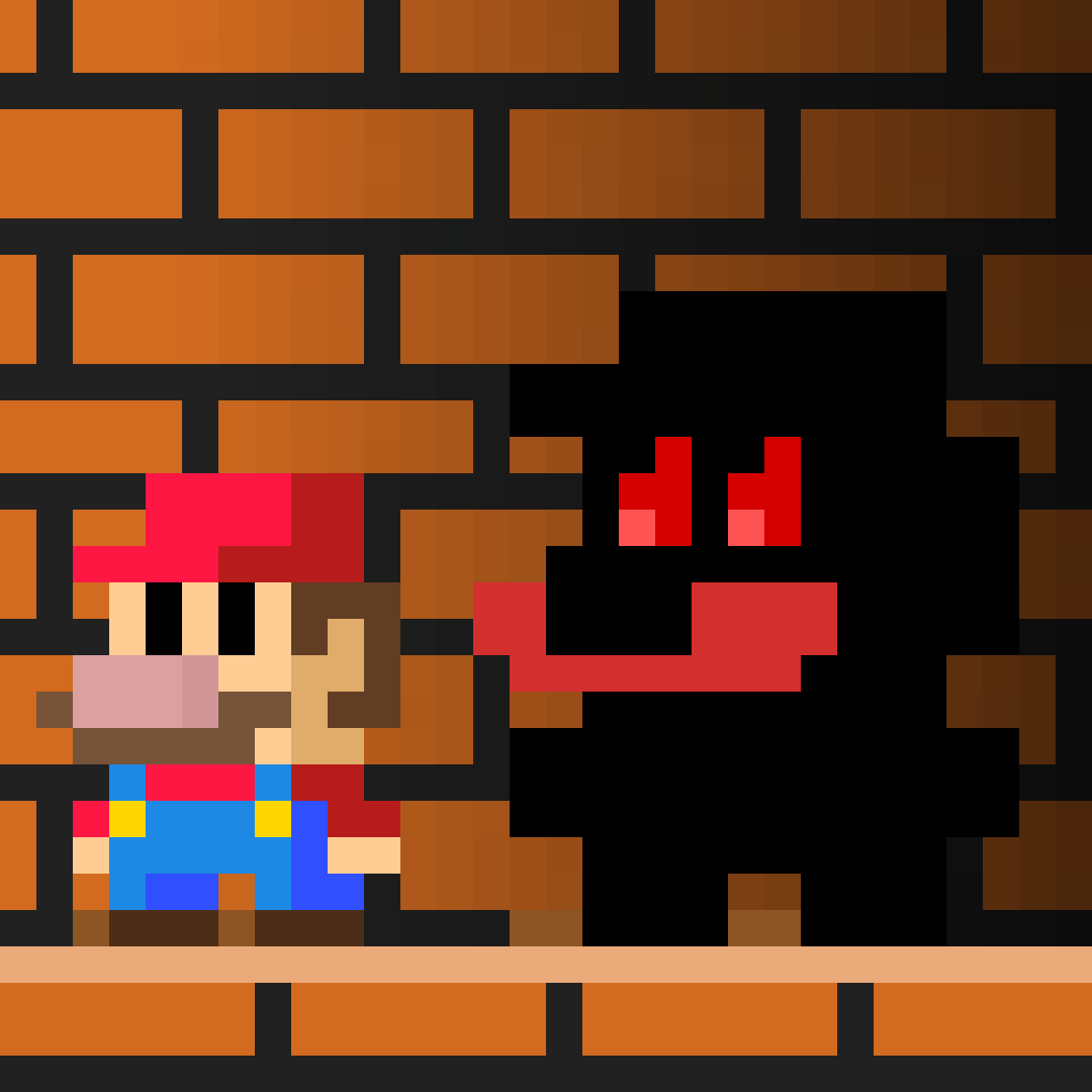 Pixilart - Super Mario's Mansion by Gmoney11