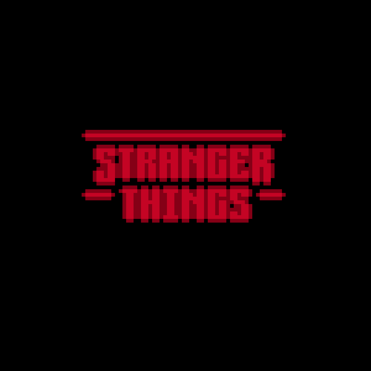 Pixilart - Stranger Things Pixel Art by Anonymous