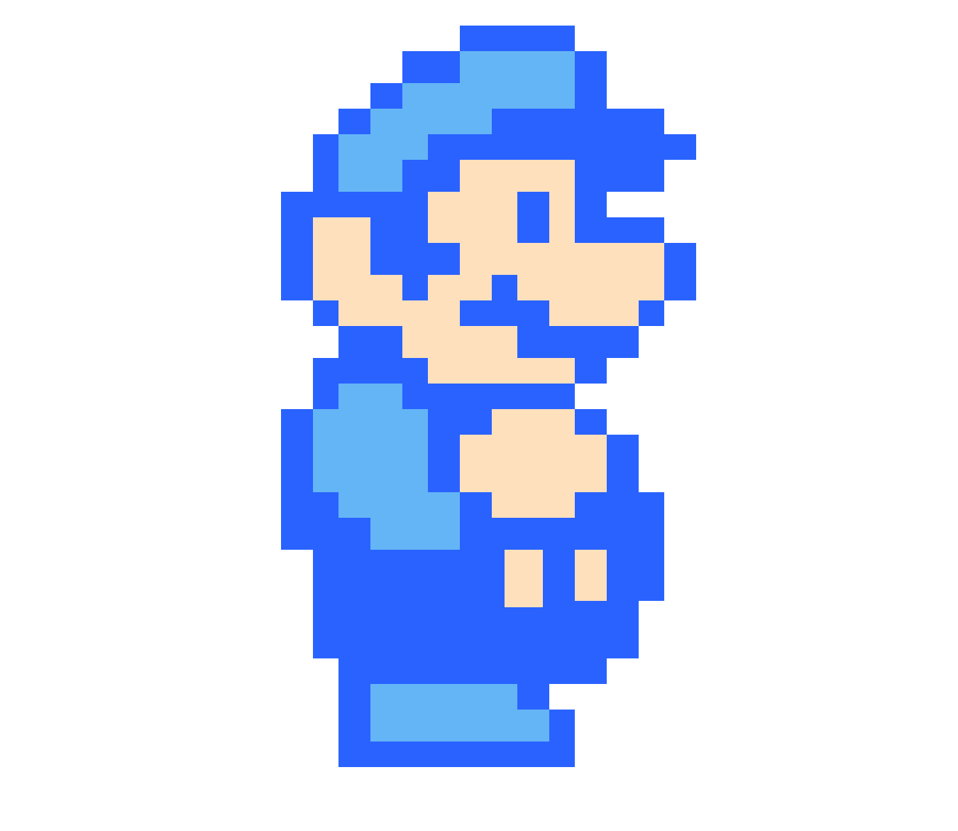 Pixilart - Super Mario bros 3 Ice Flower Mario by IBRAHIM-SHAHEER