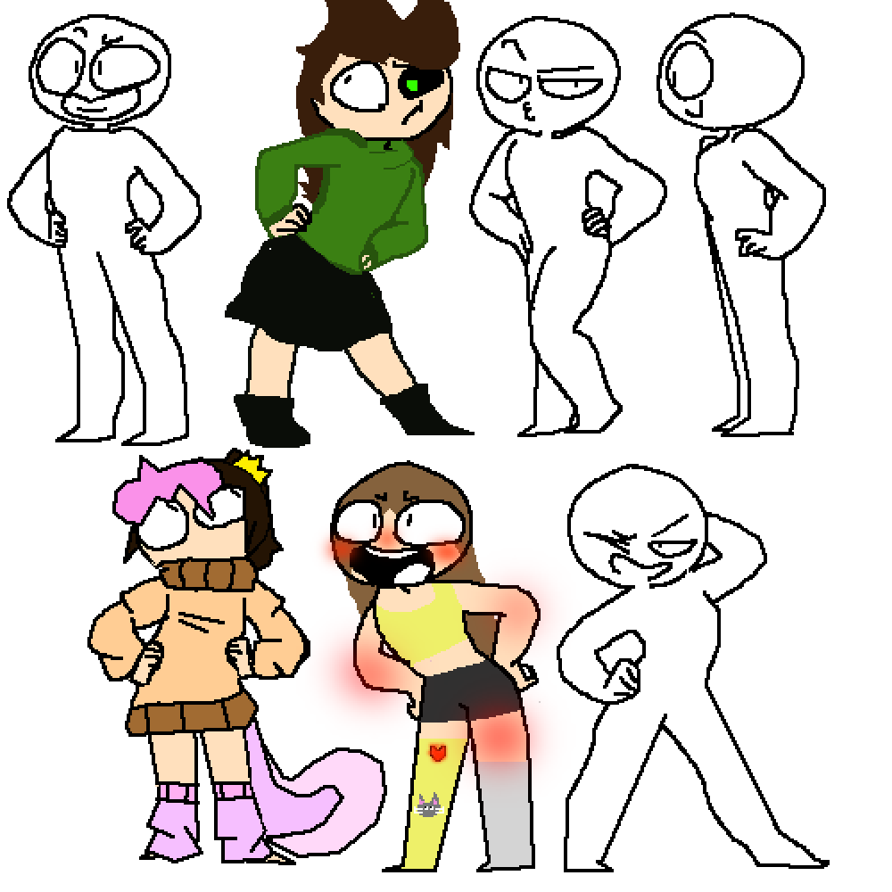 collab base by axolotlqueen10 - Pixilart