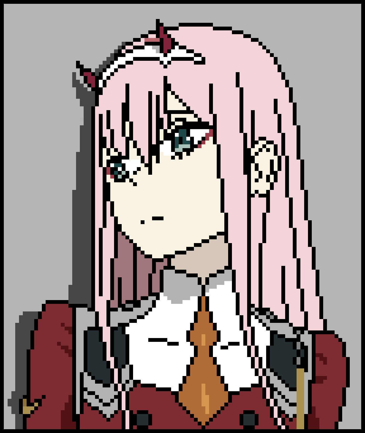 Pixilart - #53 Zero Two - Darling in the Franxx by NicoKiss