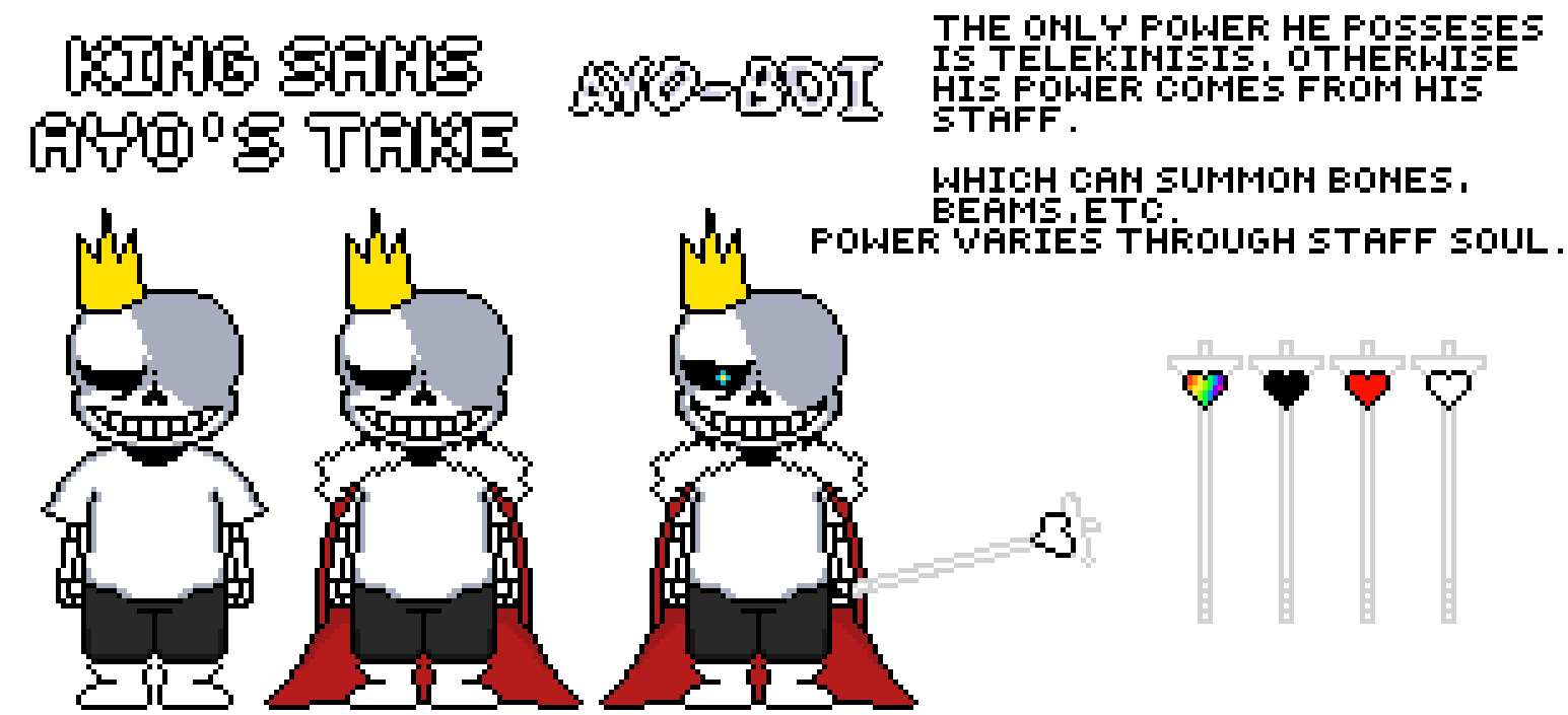 Pixilart - AB-AUS King Sans by AyoBoi