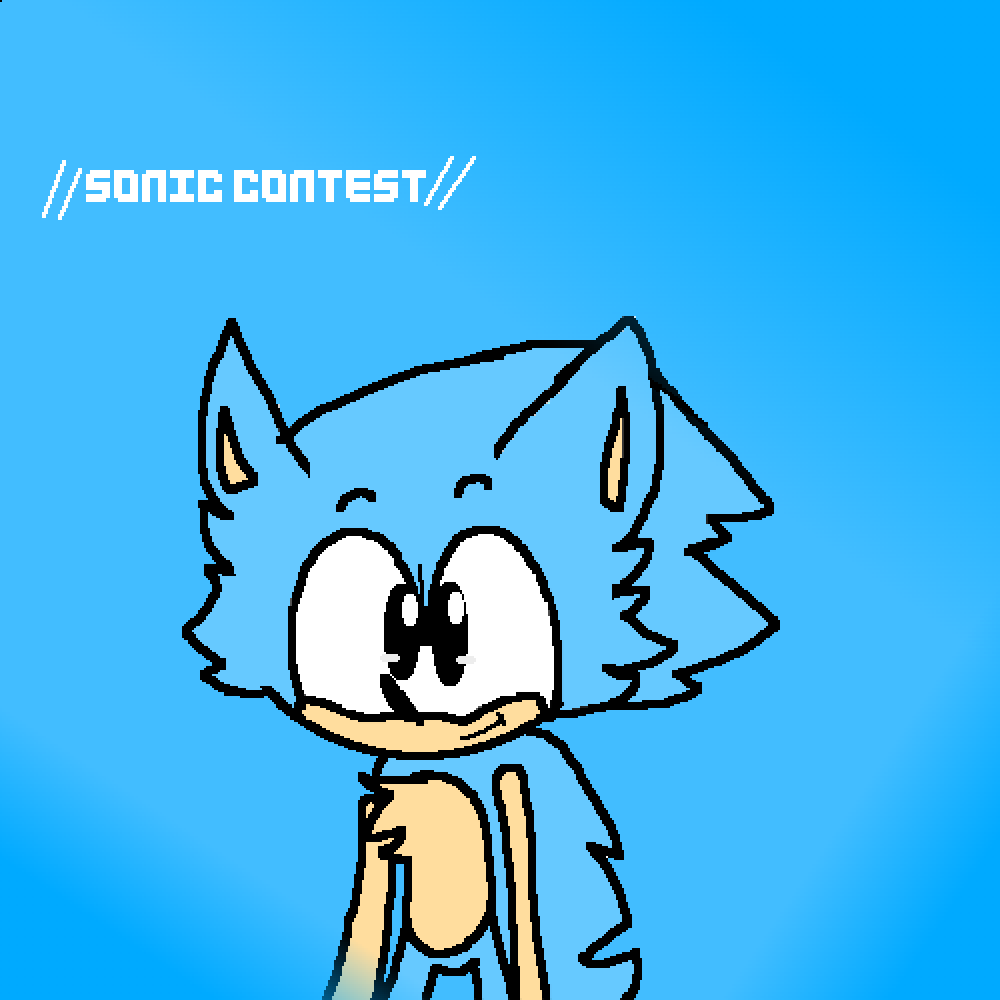 Sonic Contest - Pixilart