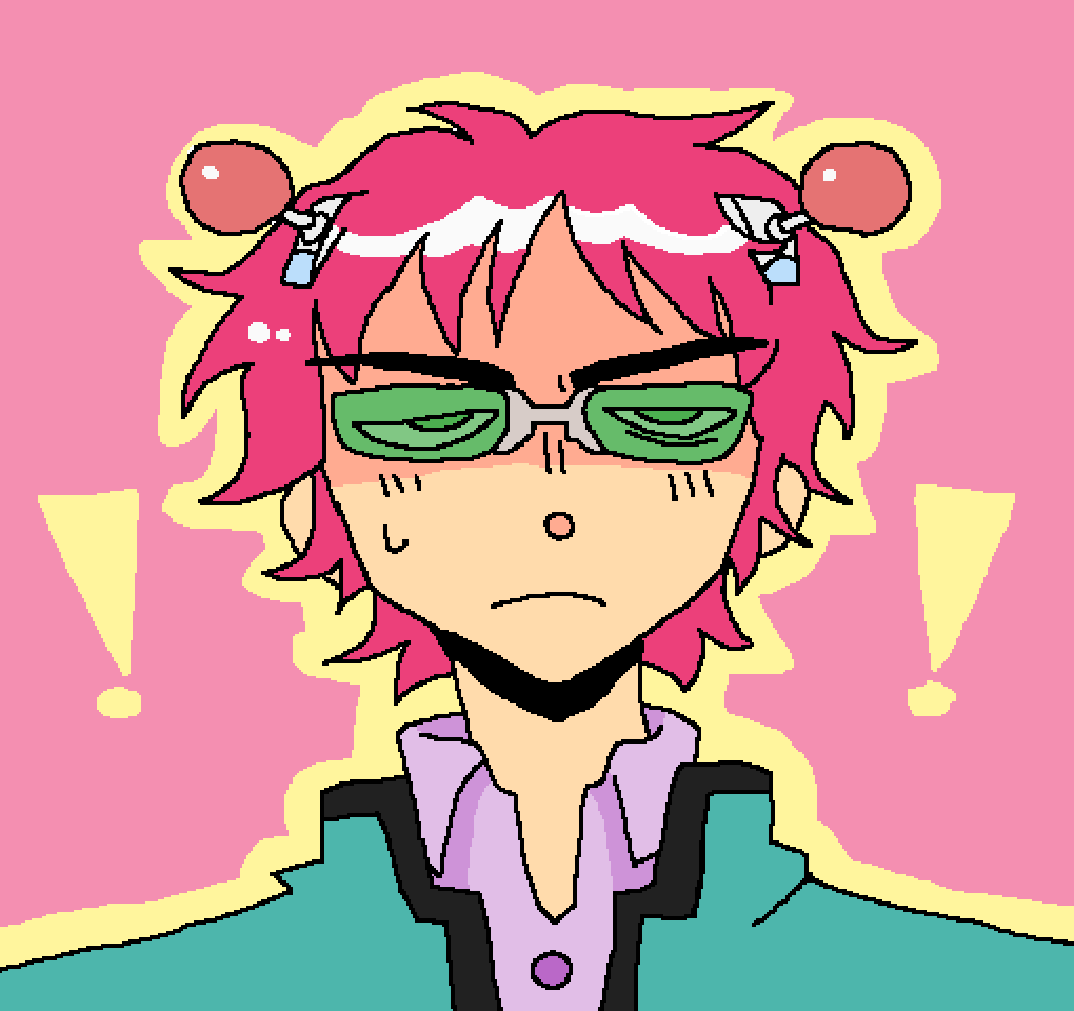 Pixilart - Saiki Kusou by KAWAIIWORM