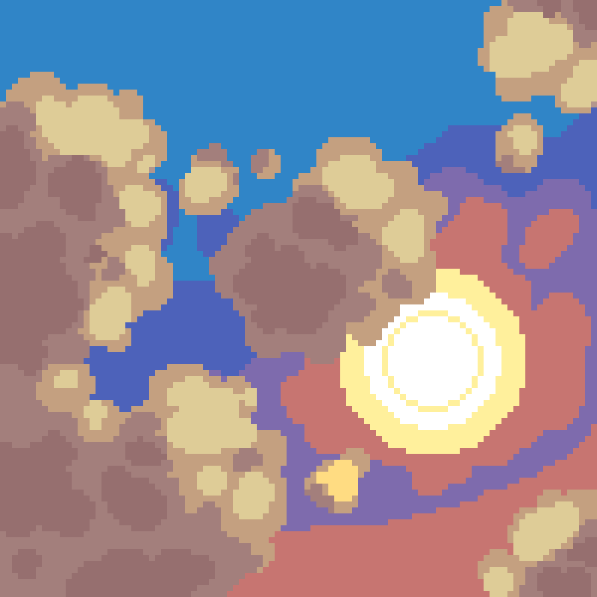 Pixilart - Cloudy Sky by Polar34