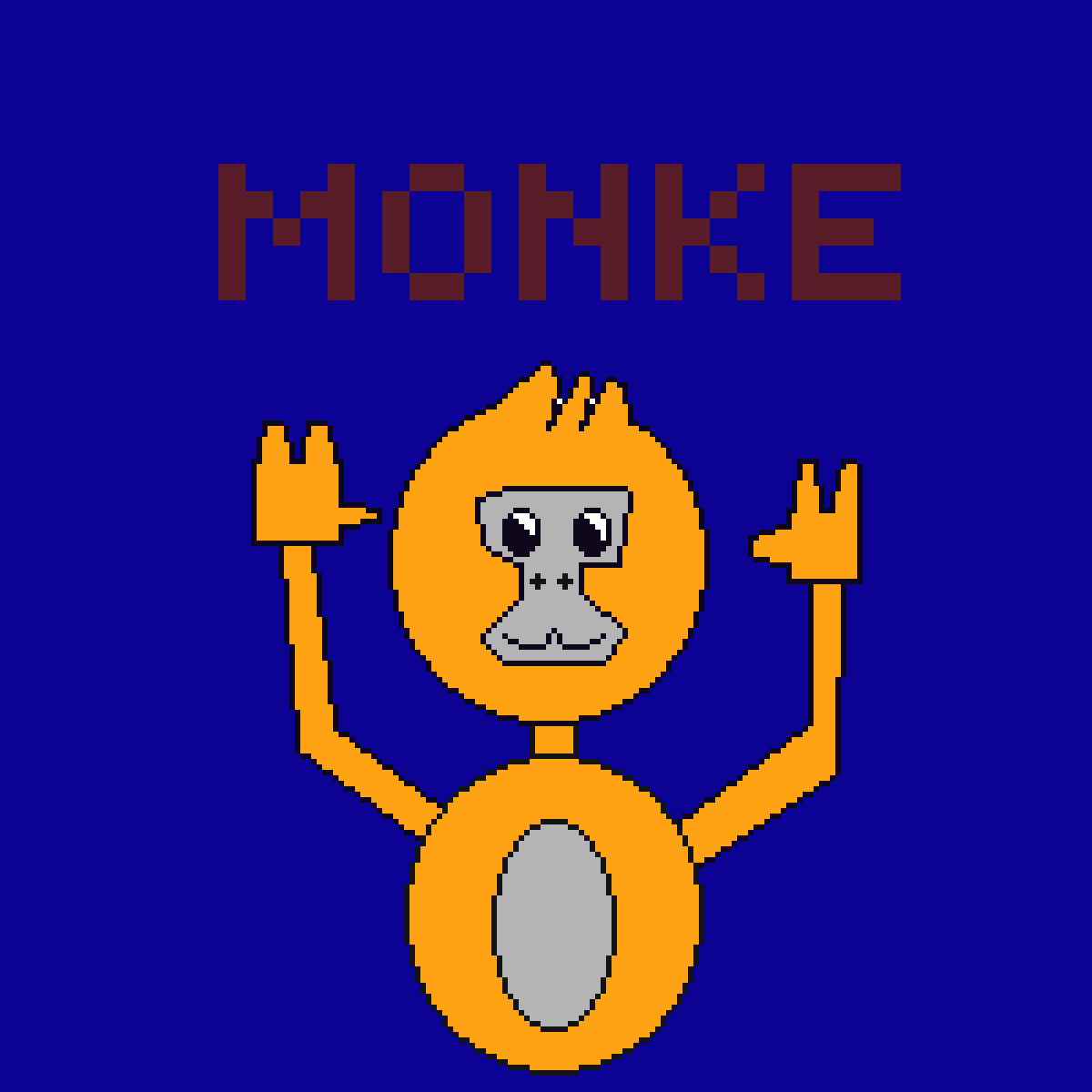 Pixilart - MONKE by CoryXvrYT