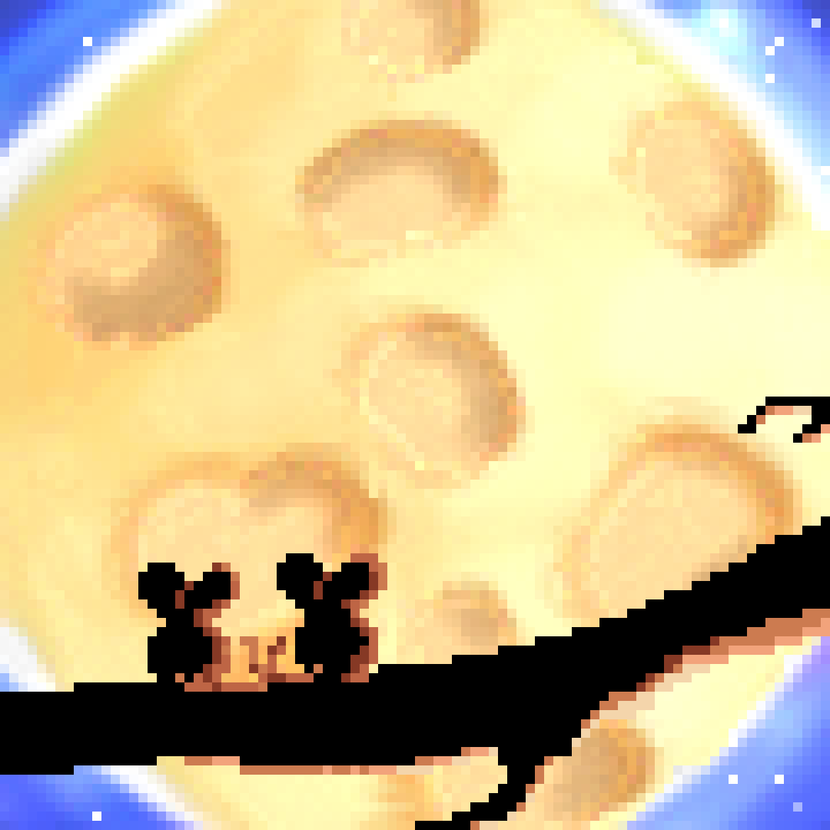Pixilart - Cheese Moon by Mikomi
