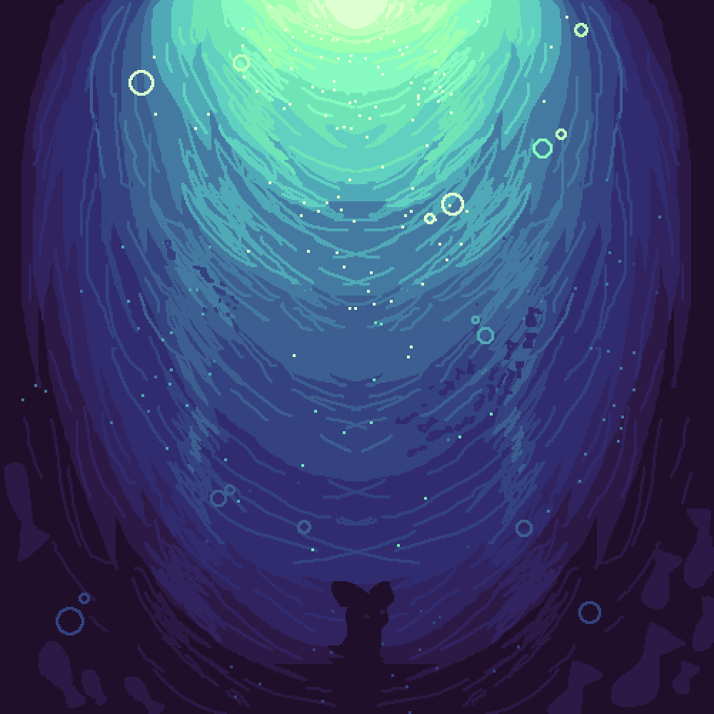 Pixilart - the depths by unfazedwinter