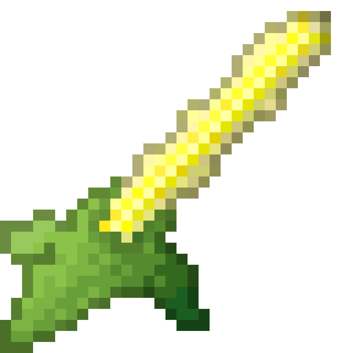 Pixilart - Corn Sword by CautionGX