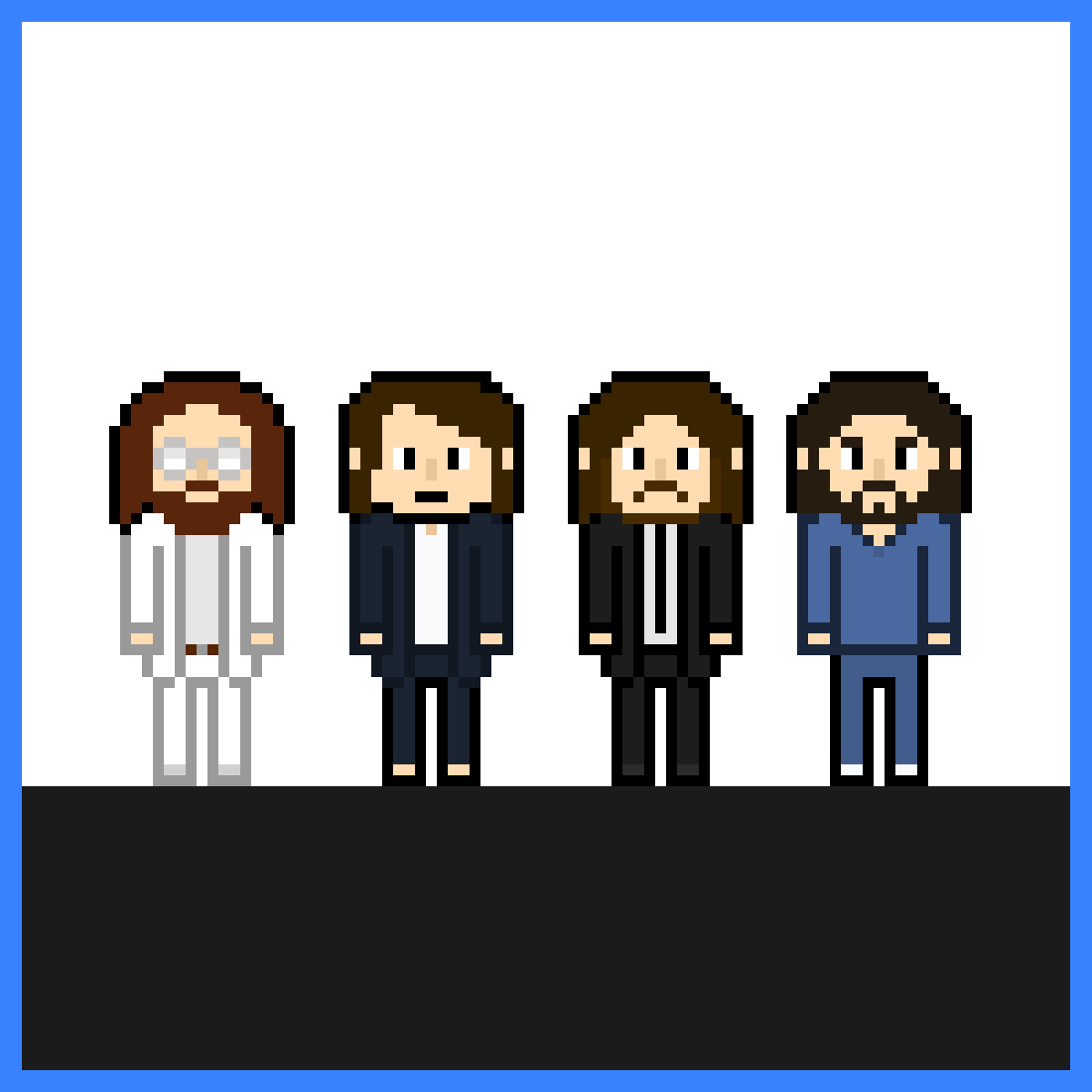 Beatles Pixel Art