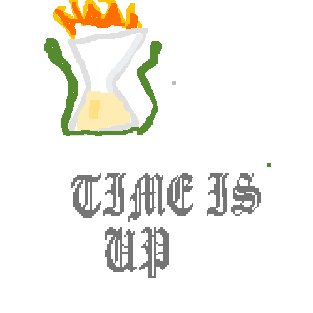 Pixilart - time is up by Jotaro-ora-ora