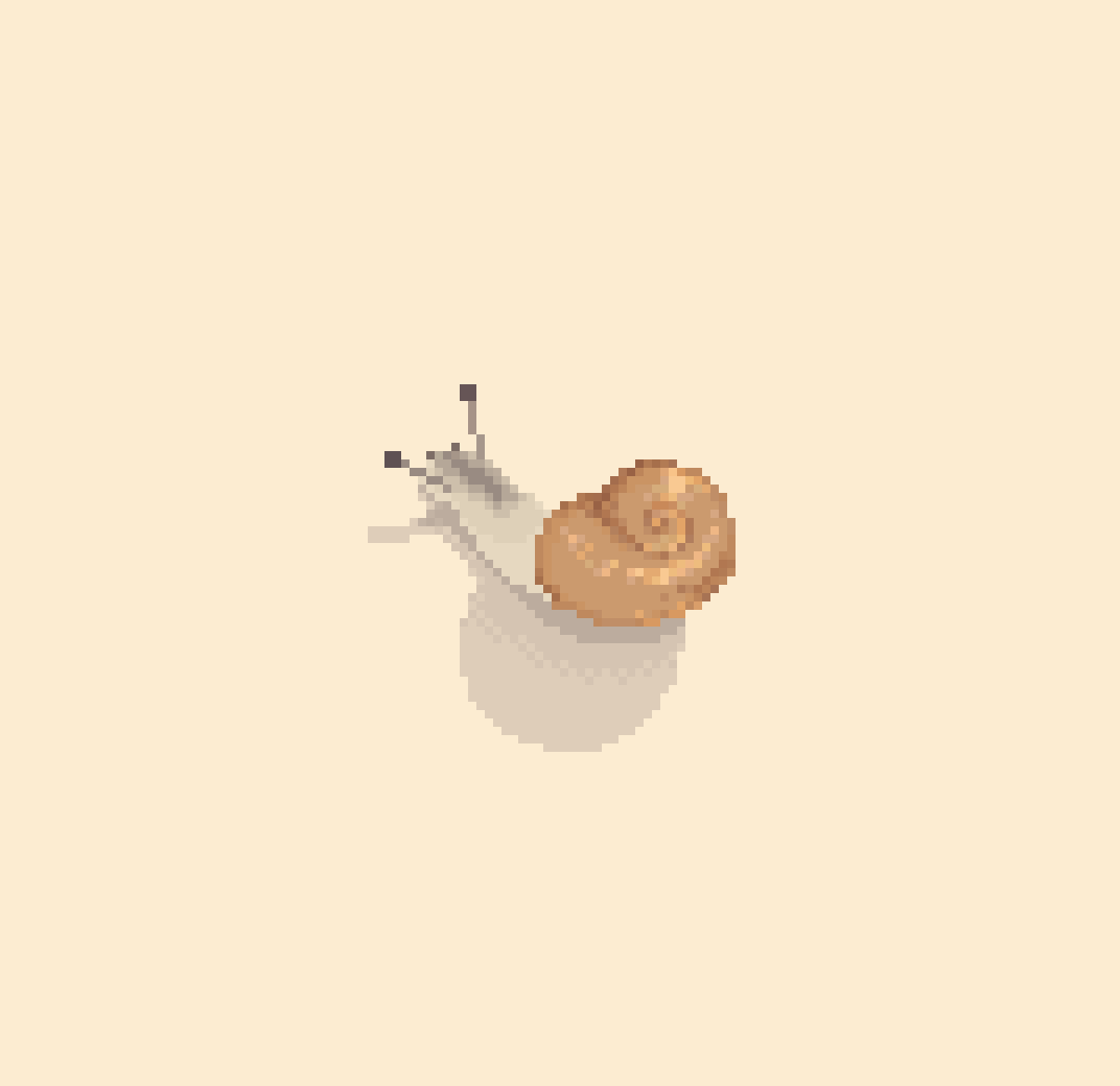 Pixilart - snail guy by norahjo21